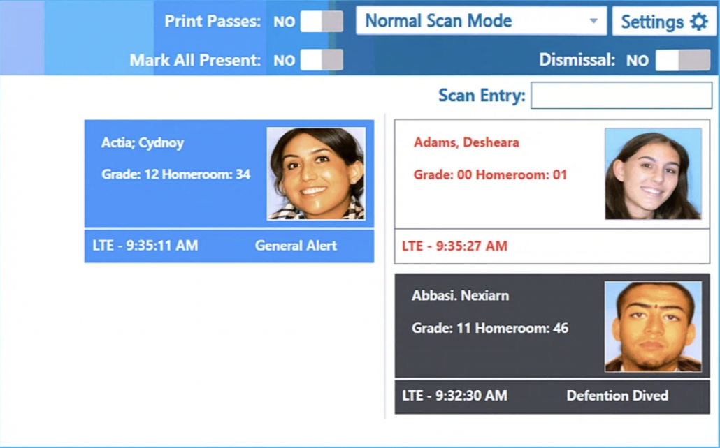 Automated Dual Scan Attendance System for Schools | SwipeK12